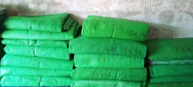 Green Net/ Sun Shade Tarpal/ Sabaz Jali/ Tarpal/ Tent - Garden ...