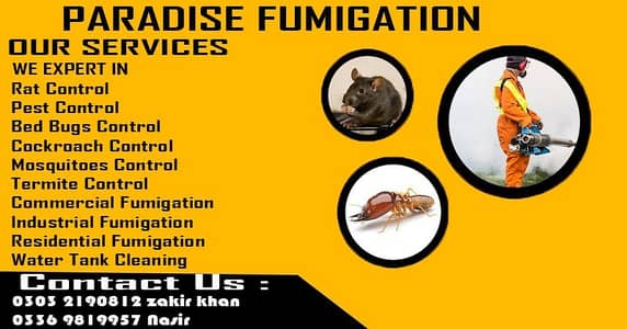 fumigation | pest control | termite control | Water Tank Cleaning ...