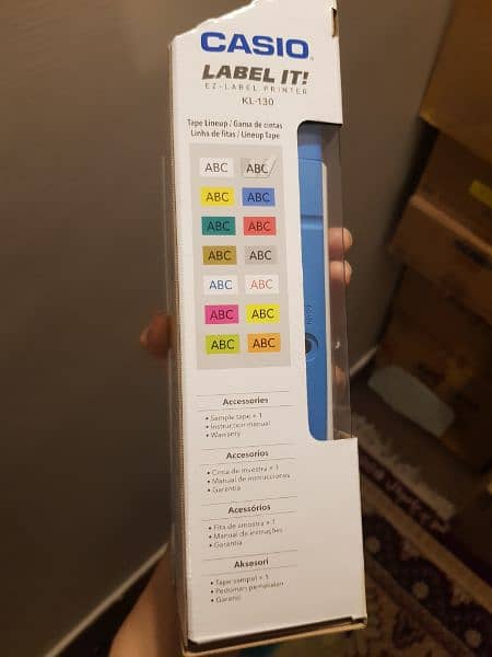 Casio KL130 Label printer machine 4 bar code making in wholsale price ...