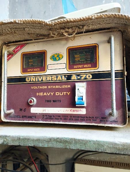 Universal Stabilizer A-70 7000 watts - Generators, UPS & Power ...