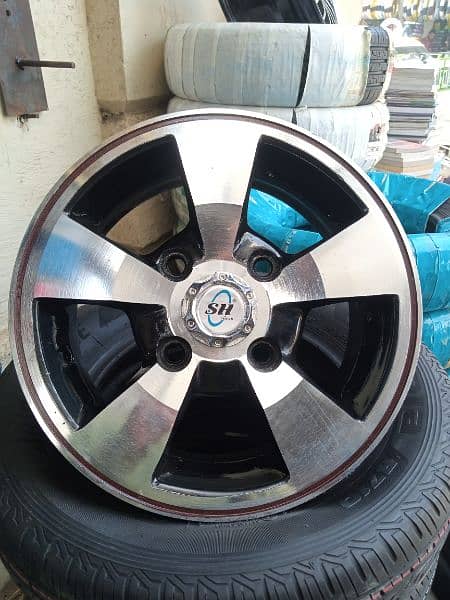 13 INCHES ALLOY RIMS FOR CULTUS AND MEHRAN - Cars Accessories - 1058261069