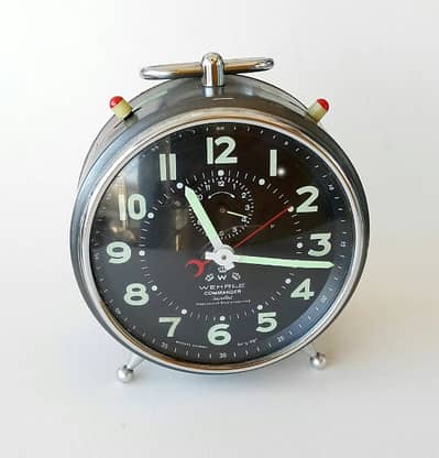 Vintage Wehrle alarm clock Wehrle Commander Jewelled - Home Decoration ...