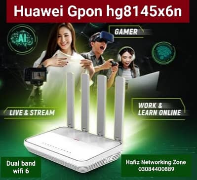wifi 6 Huawei Gpon optical fiber Wifi Router DualBand super fast ...