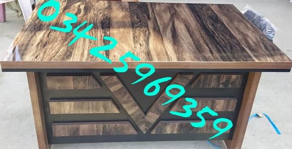 Office table glossy top 4ft work study desk furniture chair sofa home ...