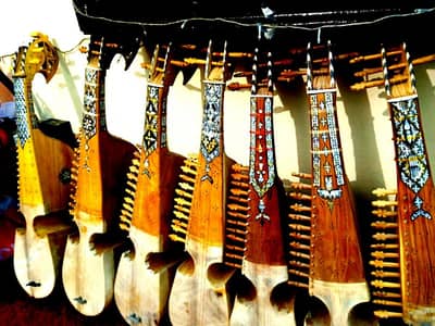 Rabab, rubab, rebab, full sadaf rabab, half sadaf rabab, robab bag ...