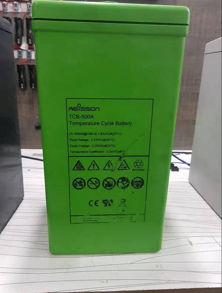 Agisson dry cell 2v 500ah for sale electronic - Batteries - 1072002348