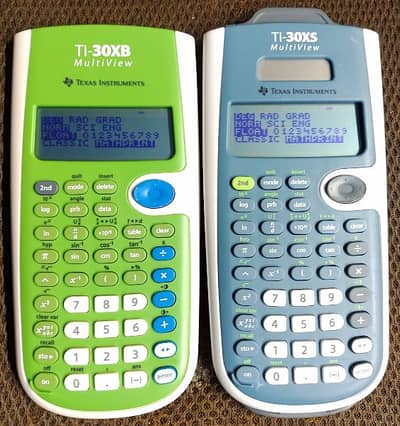 TEXAS INSTRUMENT TI-30XB TI-30XS MULTIVIEW CALCULATORS - Computers ...