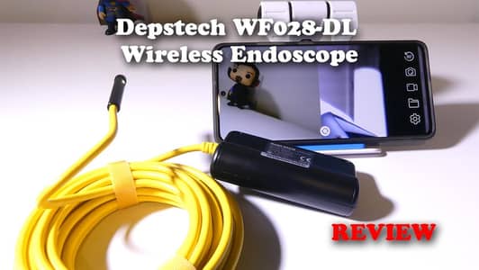 DEPSTECH WF028 Wireless Endoscope 5.0MP HD WiFi Industrial Inspection ...