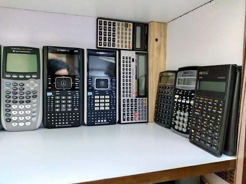 DIFFERENT CALCULATOR DIFFERENT PRICES TEXAS INSTRUMENT CASIO FINANCIAL ...