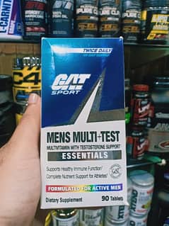 MUSCLETECH MULTIVITAMIN /MUSCLETECH FISH OIL/GAT MEN'S MULTITEST - Gym ...