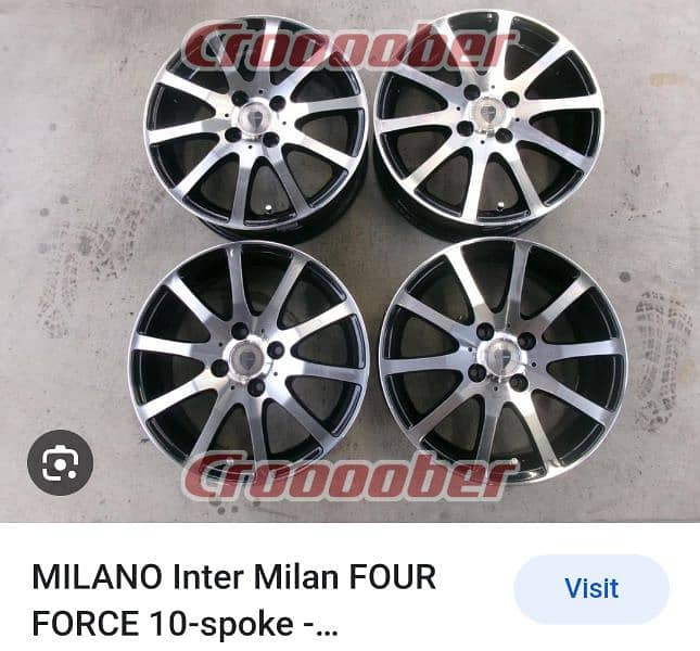 Aqua TRD Original Rims 15 - Spare Parts - 1068019189