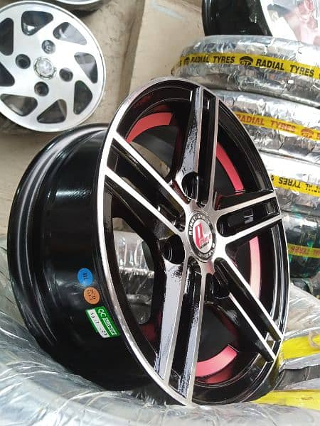 NEW BOX PACK ALLOY RIMS FOR SUZUKI MEHRAN & HIROOF - Spare Parts ...