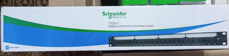 Digilink Category 6, UTP 24-Port Patch Panel, Loaded - Computers ...