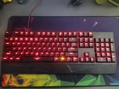 IBUYPOWER Mechanical keyboard with red switches and RGB lights ...