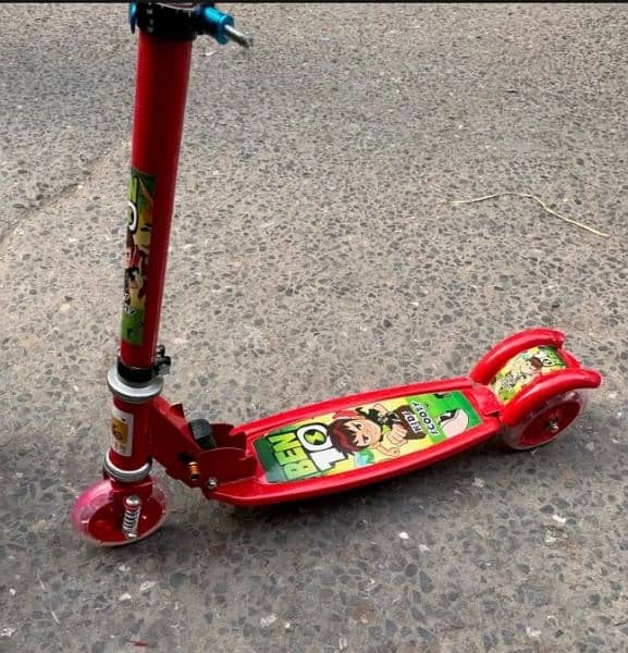 Kid Scooty Light Iqbal town 0322-4390058 - Kids Scooties - 1077110220