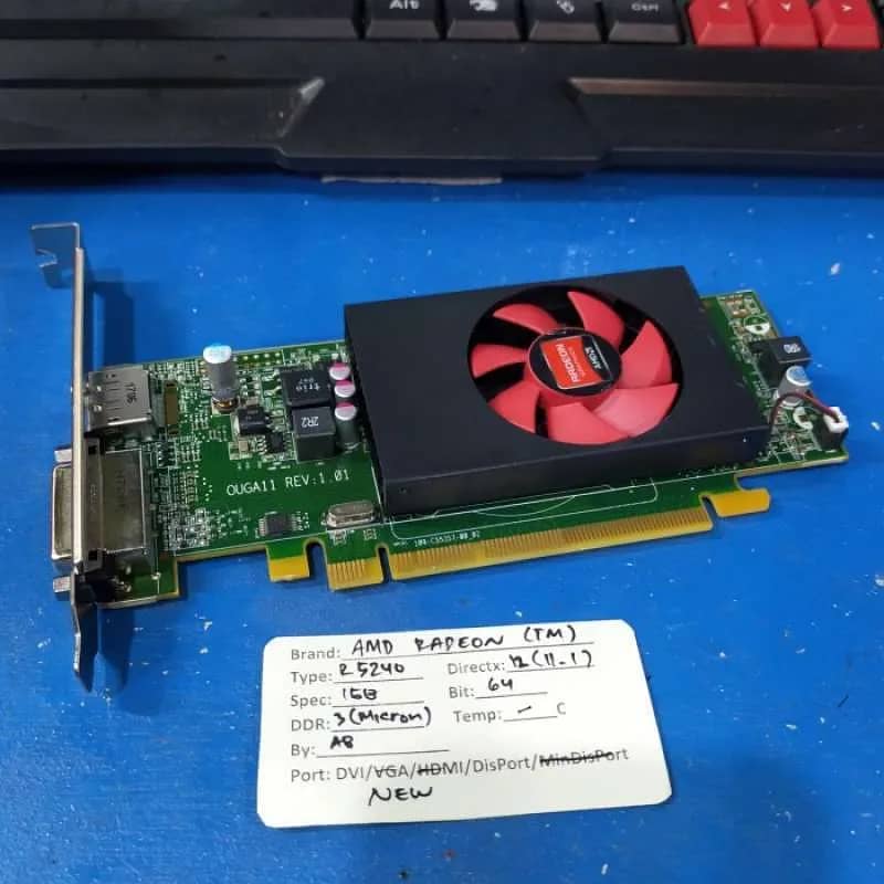 AMD R5 240 | 1GB DDR3 GRAPHIC CARD | NEW 10/10 - Computers ...