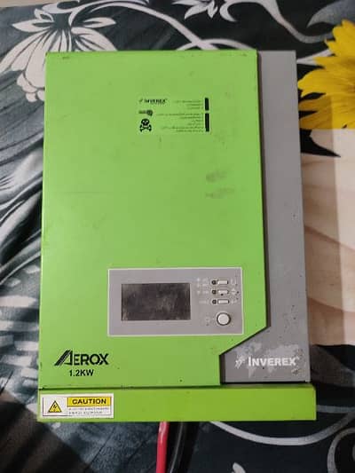 Inverex Aerox 1.2 solar Inverter with 3 150 Watt plates - Generators ...