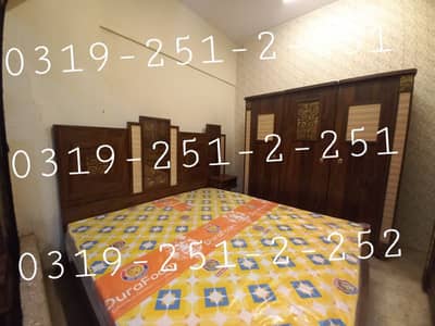 Bedroom set four piece lamination patex fibre and jafri work - Beds ...