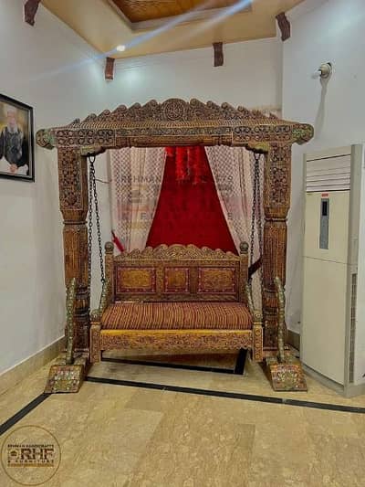 King size bed/ wooden bed/ queen size bed/ smart bed) Chinoti bed/ Bed ...