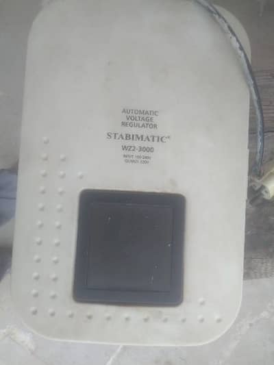 STABIMATIC WZ2-3000 STABLIZER (VOLTAGE STAPLIZER) - Generators, UPS ...