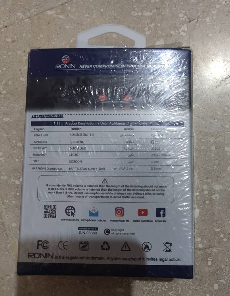 Ronin R-007 handfree - Earphones - 1079920258