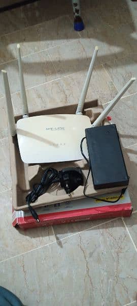 MT-LINK Router 4 Antina + Power Bank Long Rang Signal 300Mbps ...