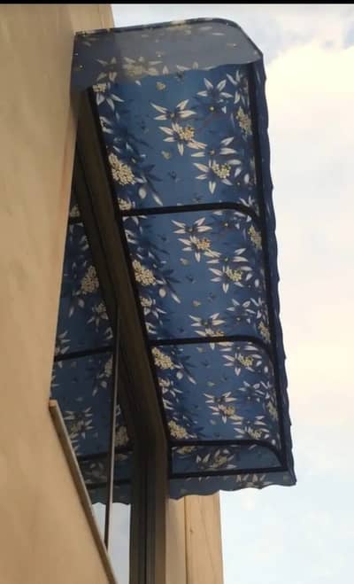 Fiber shades / fiberglass shades /Upvc Sheets,/Tubular / parking shade ...