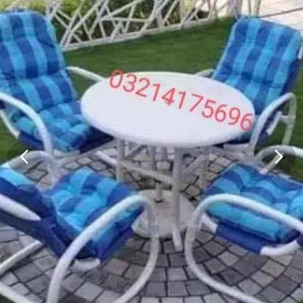 OUTDOOR GARDEN UPVC FURNITURE RATTAN FURNITURE SOFA SET CHAIRS TABLE ...