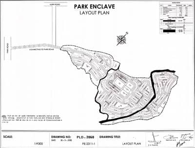 PARK ENCLAVE 2 MAIN DOUBLE ROAD KANAL PLOT (CDA) - Land & Plots ...
