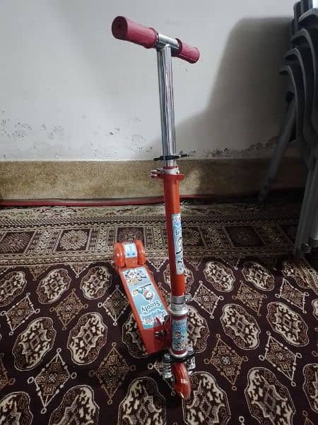 scooty red colour - Kids Scooties - 1080499586