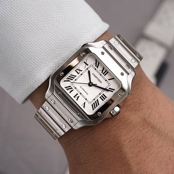 Cartier santos medium 40mm original - Watches - 1080713073