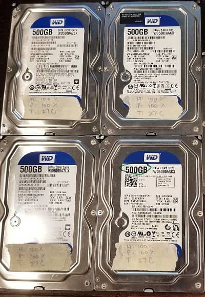 500GB Western Digital Blue Hard Drive 3.5 SATA - Computers ...
