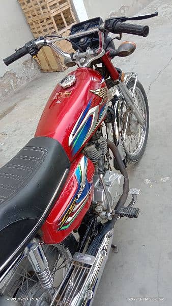 Honda CG125 Red Color - Standard - 1080921823