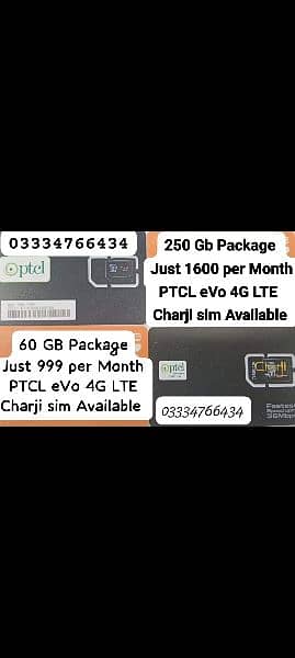 Ptcl eVo Charji LTE 4G Sim Available for Charji Devices - Computers ...