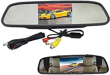 4.3" TFT LCD Car Monitor Rear View Monitor/Mirror Color Screen - Cars ...