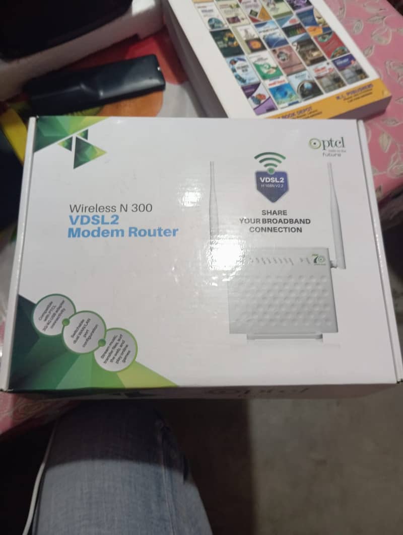 Ptcl modem N 300 VDSL 2 - Networking - 1081557145