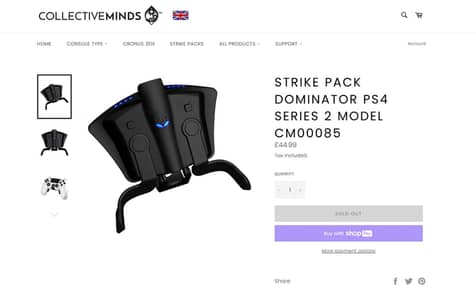 Collective Minds Strike Pack V2 FPS Dominator Strikepack for PS4 Mods ...