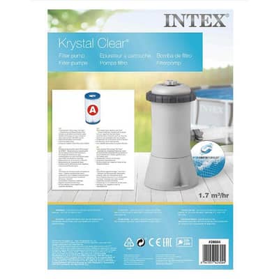 INTEX 28604 cartridge filter pump (A) for above ground swimming pools ...