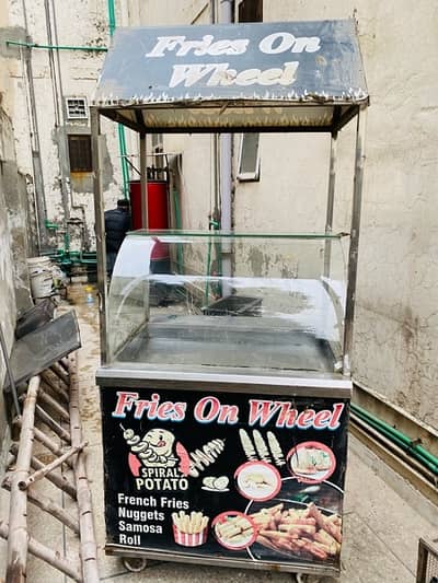 Fries & fast food Counter - Food Display Counters - 1082023046