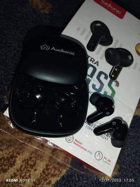 Audionic Airbud 550 Quad Mic ENC - Earphones - 1082110769