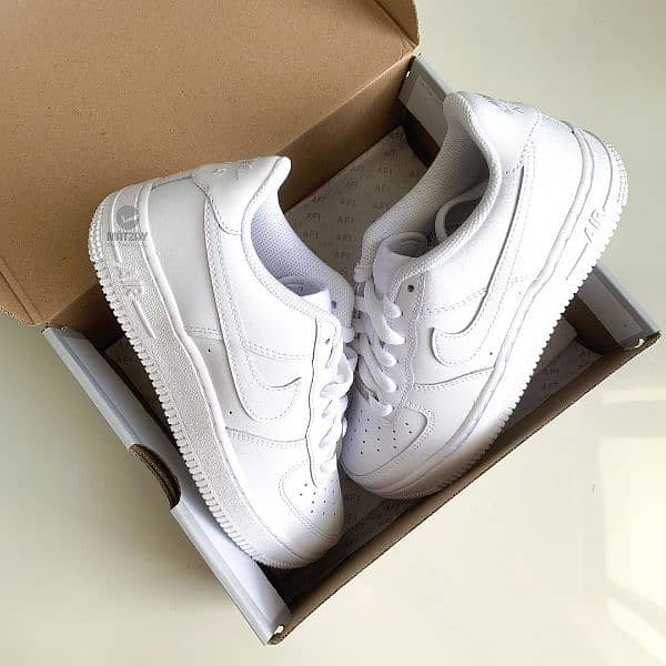 Nike AF1 Triple White Lows | Classic Sneakers | - Footwear - 1082112751