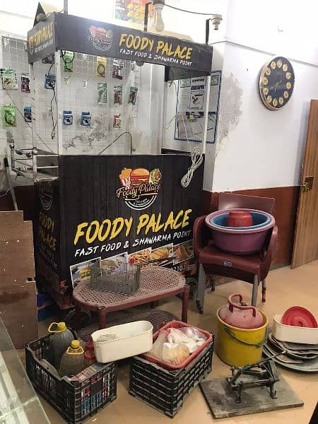 Fries fast food And Shawarma Stall - Food Stalls - 1082323775