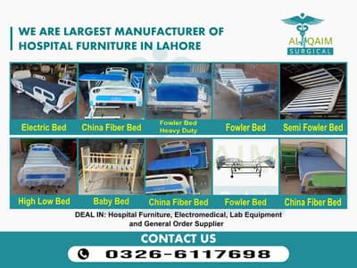 Making Hospital Bed Patient Couch Delivery / OT Table, Stool, Trolleys ...