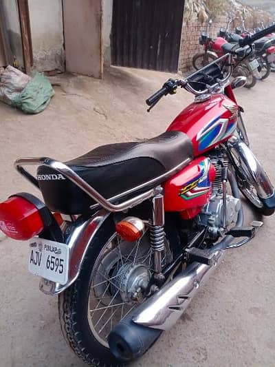 Honda CG 125 RED 2022 Model - Standard - 1082393168