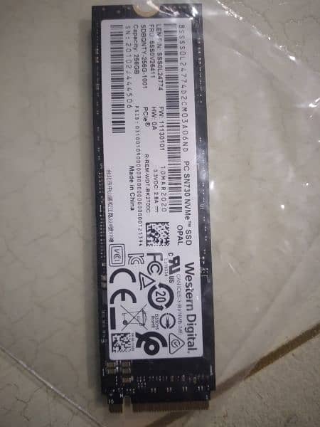 WD Black SN730 256GB NVME M2 SSD HDD - Computer Components - 1082683265