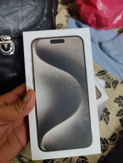 IPHONE 15 Pro Max box pack Non Active Natural Titanium - Mobile Phones ...