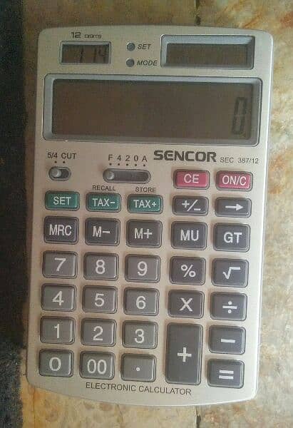 ORIGINAL SENCOR ELECTRONIC CALCULATOR - Other Hobbies - 1083150826