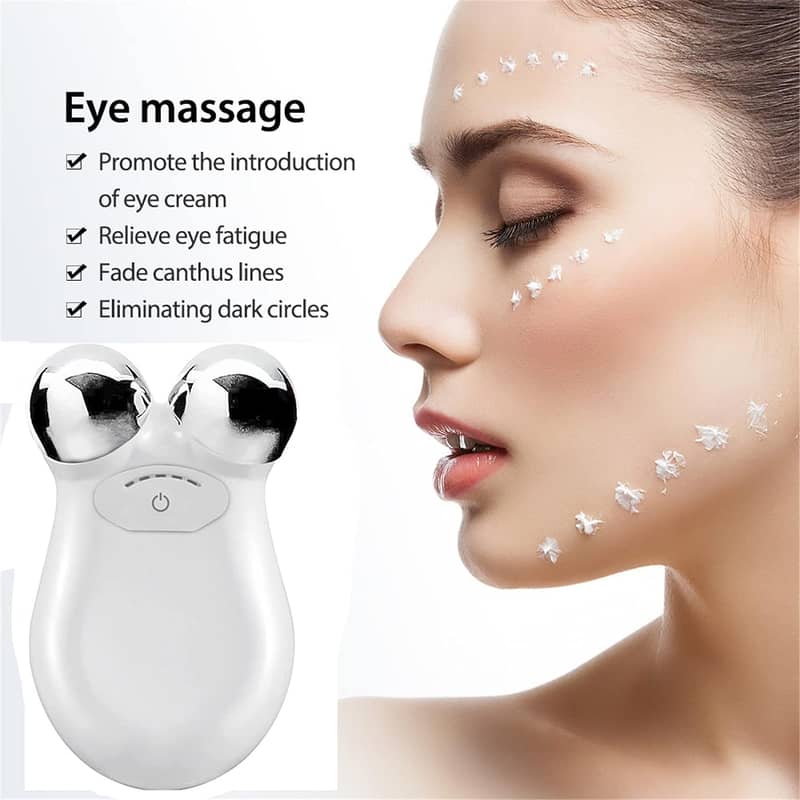 Microcurrent Face Device Roller, Lift The face and Tighten The Skin ...