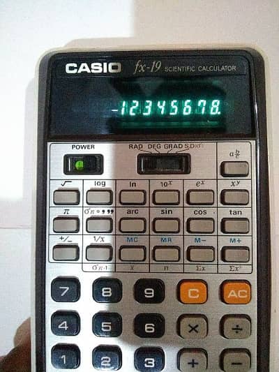 Casio FX 19 vintage scientific calculator made in Japan - Computer ...