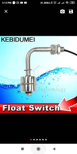 Stainless Steel Float Switch Right Angle Vertical Water Dispenser ...